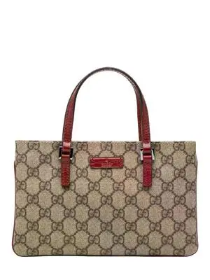 Gucci Gg Supreme Handbag - Brown