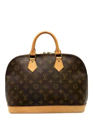 LOUIS VUITTON 2004 Monogram Alma Pm Handbag - Brown