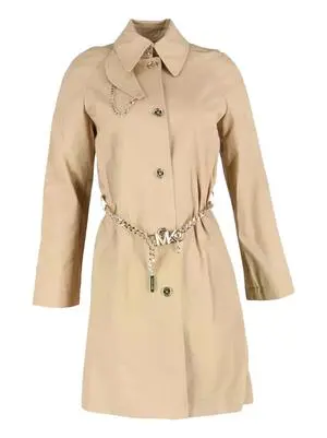 Michael Kors Chain-belt Trench Coat - Neutrals