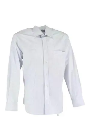 Dolce & Gabbana Patterned Long-sleeve Shirt - White