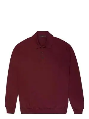 ZANONE Buttoned Polo Shirt - Red