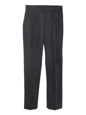 Dolce & Gabbana Pinstriped Trousers - Black