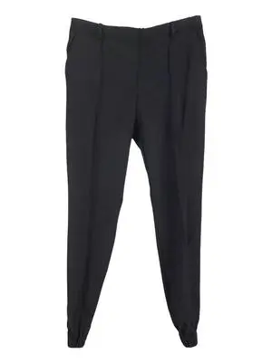 Alexander McQueen Gartered Ankle Trousers - Black