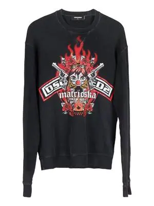 DSQUARED2 DSQUARED2 Matrioska Printed Sweatshirt