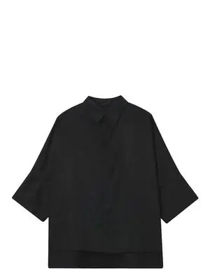 Y’s Buttoned Shirt - Black