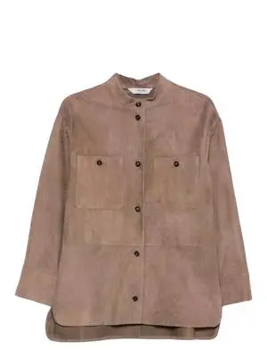 Max Mara Buttoned Pocket Jacket - Neutrals