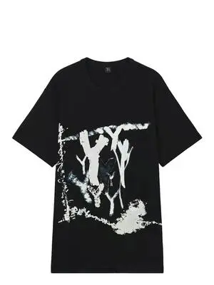 Y’s Printed T-shirt - Black