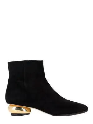 STUART WEITZMAN Freja Sculpted-heel Ankle Boots - Black