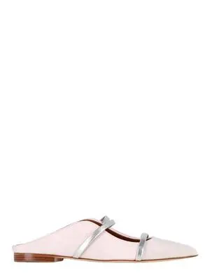 MALONE SOULIERS Maureen Contrast-strap Mules - Pink