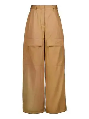 Stella McCartney Wide-leg Cargo Pants - Brown