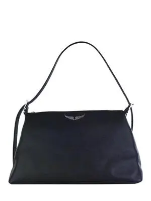 Zadig&Voltaire Jim Wings Chain Shoulder Bag - Black
