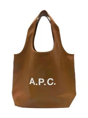 A.p.c. Logo Shopper - Brown