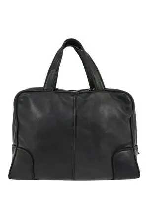 Loewe 1990-2000s Leather Tote - Black
