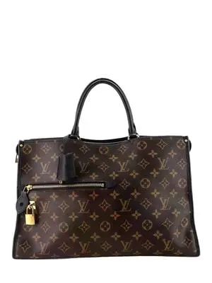 LOUIS VUITTON Popincourt Nm Handbag Monogram Canvas - Brown