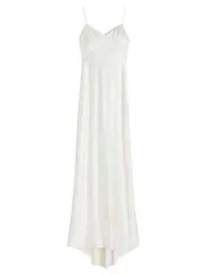 Max Mara V-neck Dress - White
