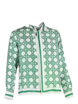Casablanca Patterned Shirt - White