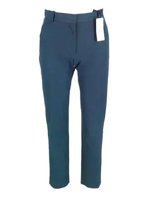 JOSEPH Eliston Gabardine Trousers - Blue
