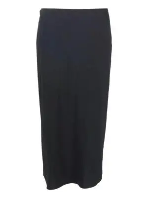 Max Mara Back-slit Midi Pencil Skirt - Black