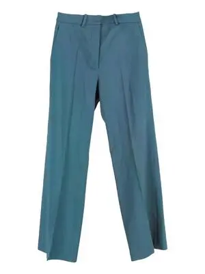JOSEPH Straight-leg Trousers - Blue