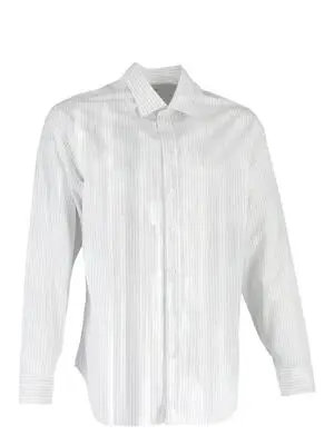 GIORGIO ARMANI Striped Long-sleeve Shirt