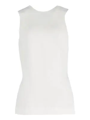 Khaite Cross-back Top - White