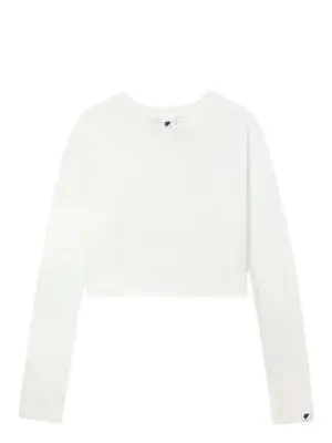 A BATHING APE Apee™ * Cropped Long-sleeve Top - Neutrals