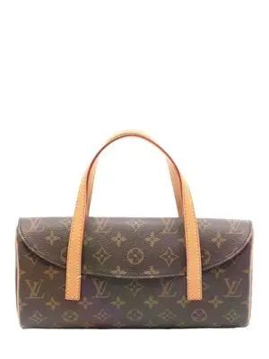 LOUIS VUITTON 2003 Monogram Sonatine Handbag - Brown