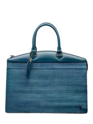 LOUIS VUITTON 1990-2010 Epi Riviera Handbag - Blue