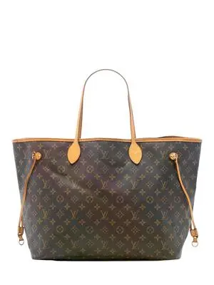 LOUIS VUITTON 2008 Neverfull Gm Tote Bag - Brown