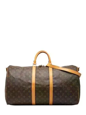 LOUIS VUITTON 1994 Monogram Keepall Bandouliere 55 - Brown