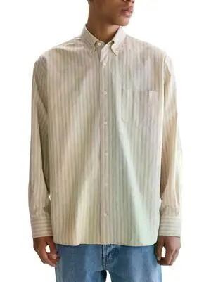 BELLEROSE Striped Pocket Shirt