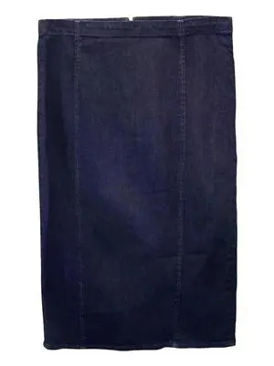 Polo Ralph Lauren Denim Pencil Midi Skirt - Blue