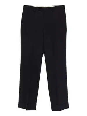 Valentino Garavani Cuffed Trousers - Blue