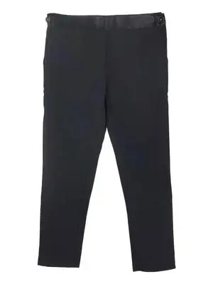 Victoria Beckham Straight-leg Trousers - Black