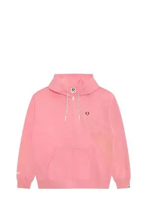 AAPE BY *A BATHING APE® Heart-motif Zip-up Hoodie - Pink