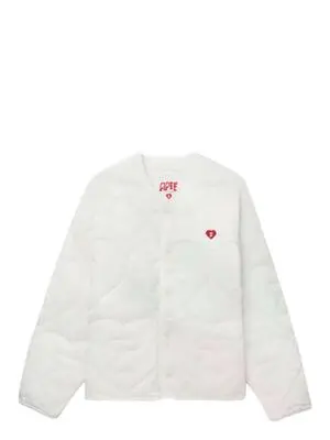 A BATHING APE Quilted Jacket - White