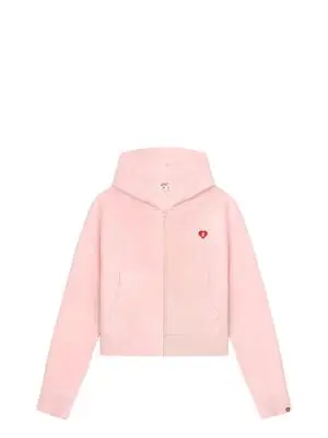 A BATHING APE Zip Hooded Top - Pink