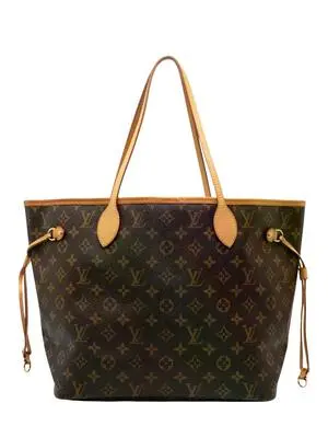 LOUIS VUITTON 2013 Monogram Neverfull Mm Tote Bag - Brown