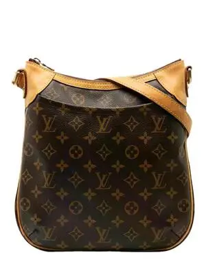 LOUIS VUITTON 2012 Monogram Odeon Pm Crossbody Bag - Brown