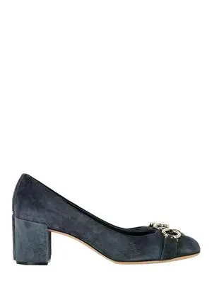 SALVATORE FERRAGAMO Garda Block-Heel Pumps