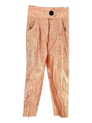 PETAR PETROV High-waist Trousers - Orange