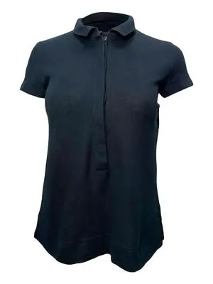 Akris Piqué Covered-button Polo Shirt - Black