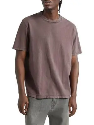 Our Legacy Box Cotton T-shirt - Worn Brown Legacy Jersey