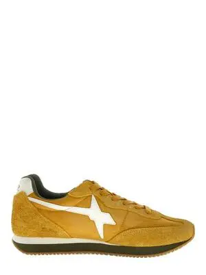 W6YZ Samoa Suede Sneaker - Zucca Bone