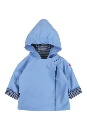 WIDGEON Hooded Rain Jacket - Angel Blue