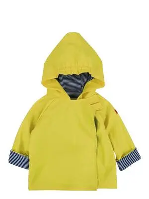 WIDGEON Hooded Rain Jacket - Cyber Yellow