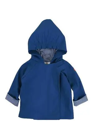 WIDGEON Hooded Rain Jacket - Nautical Blue