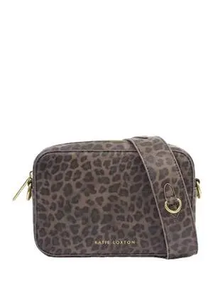 KATIE LOXTON Avery Crossbody Bag Leopard