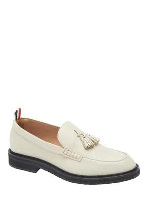 Thom Browne Rwb Stitch Tassel Loafer - Khaki