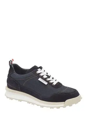 Thom Browne Alumni Tech Runner Sneakers - Navy